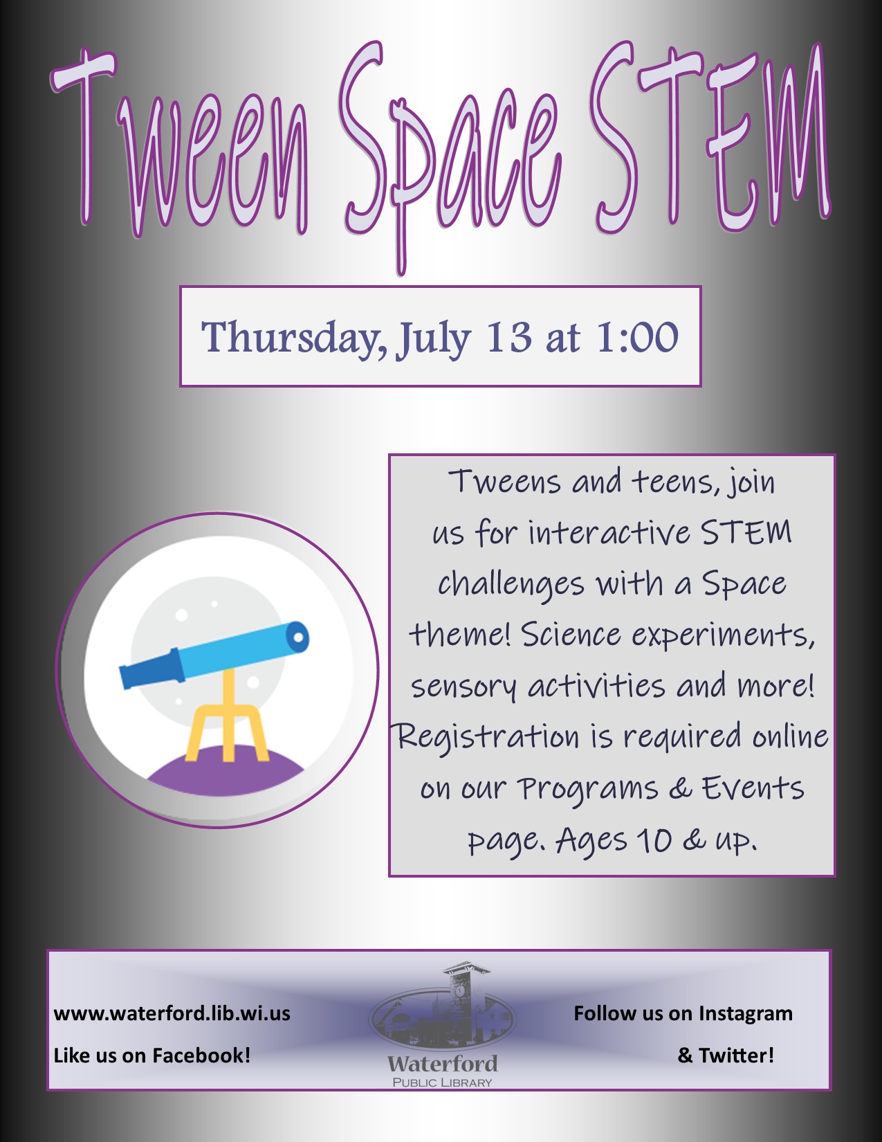 Tween Space STEM