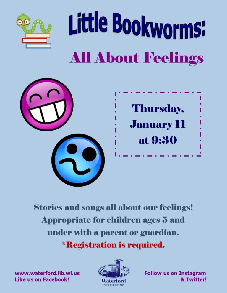 Little Bookworms: All About Feelings