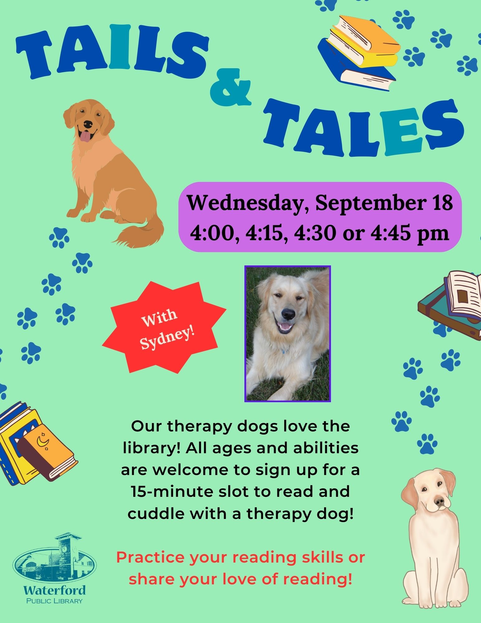 Tails & Tales with Sydney*