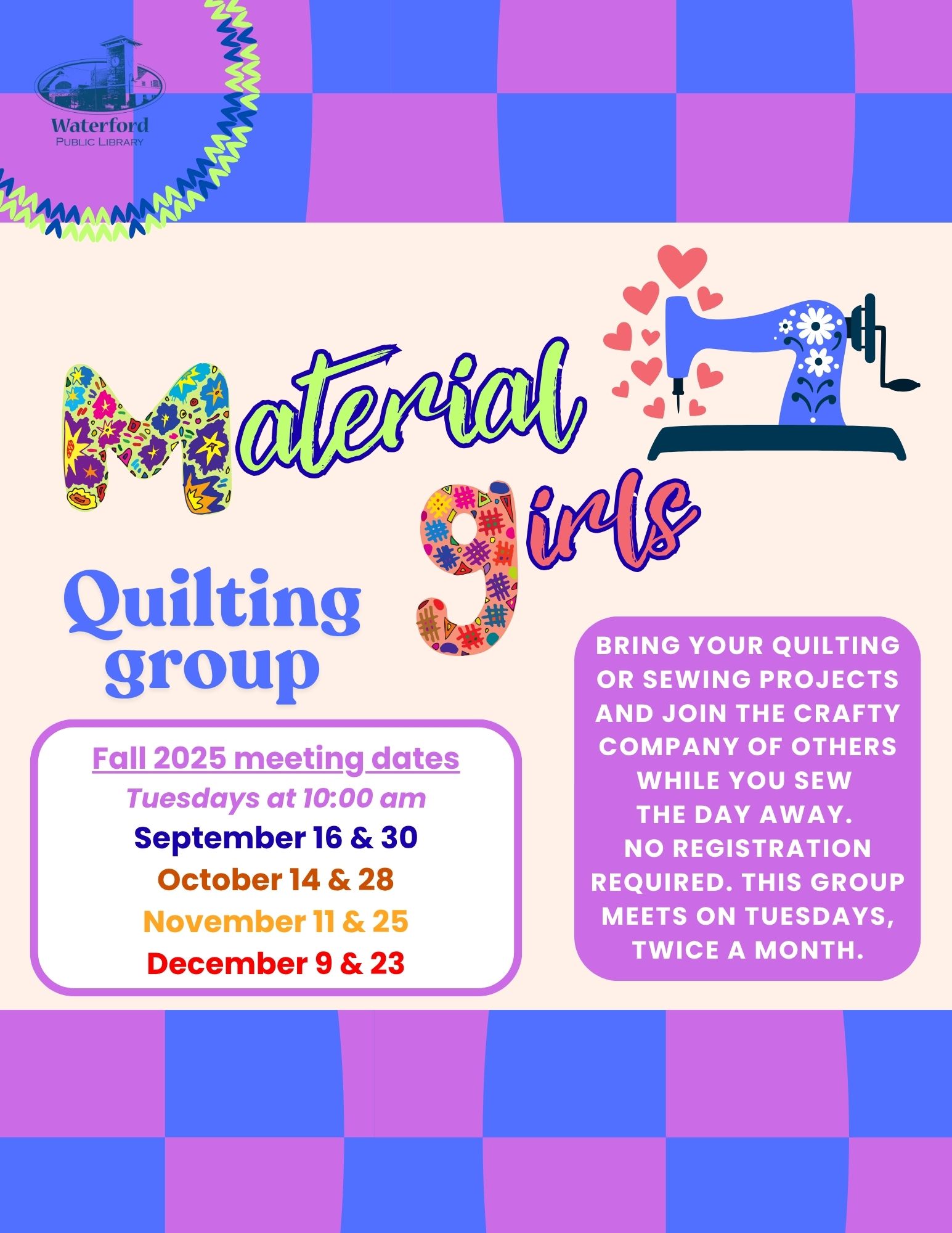 Material Girls Quilting Group