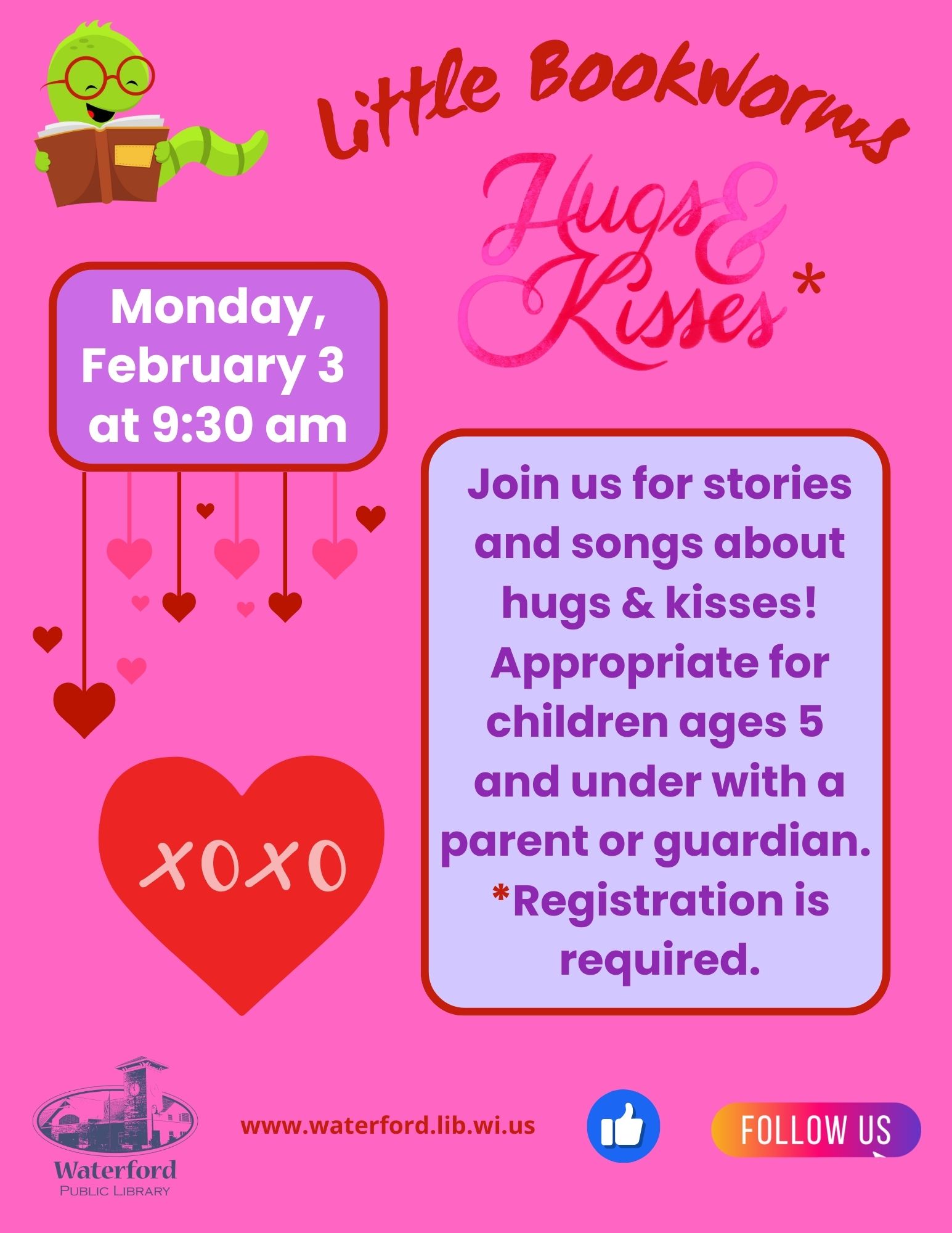 Little Bookworms: Hugs & Kisses*