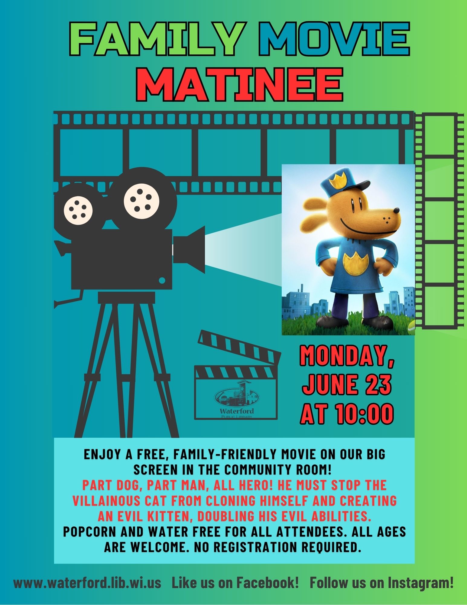 Family Movie Matinee
