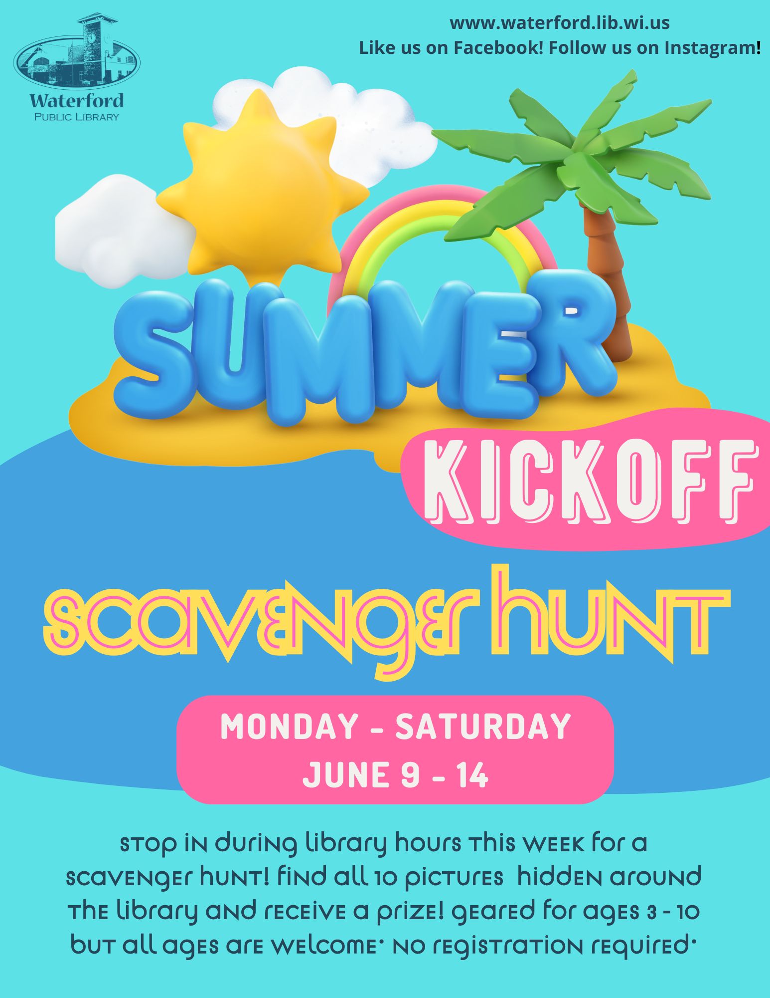 Summer Kickoff Scavenger Hunt