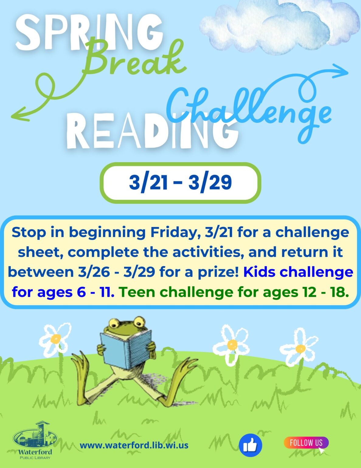 Spring Break Reading Challenge