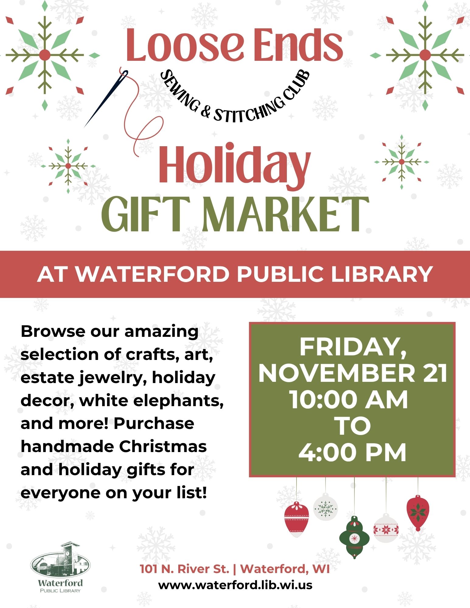 Loose Ends Holiday Gift Market