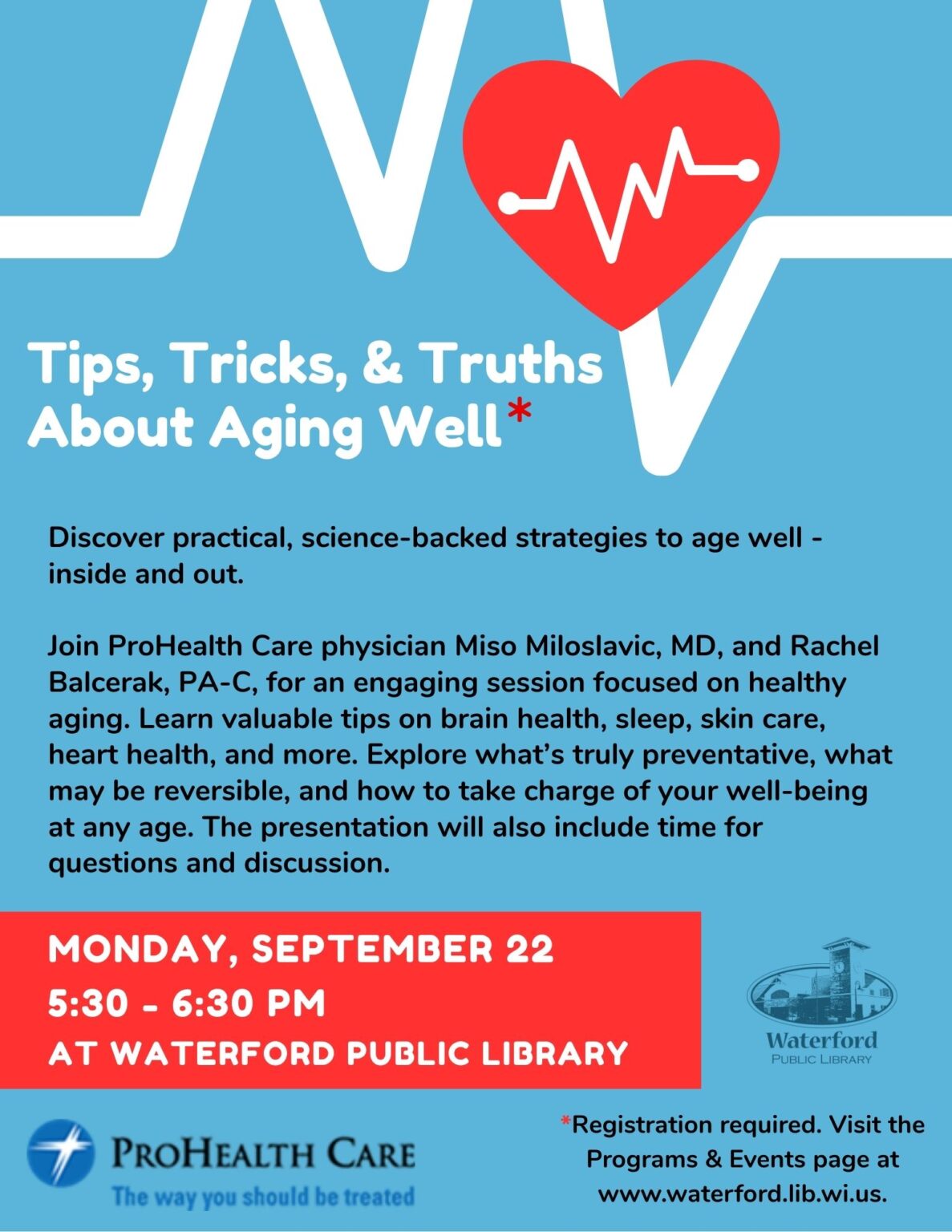 Tips, Tricks, & Truths About Aging Well*