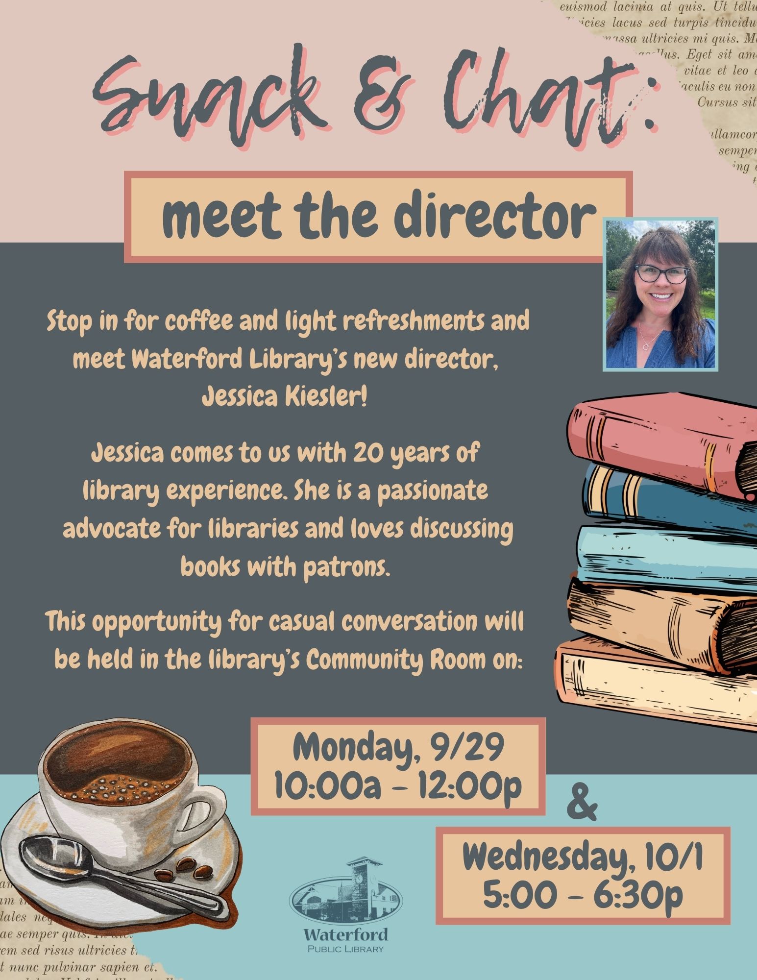 Snack & Chat: Meet the Director