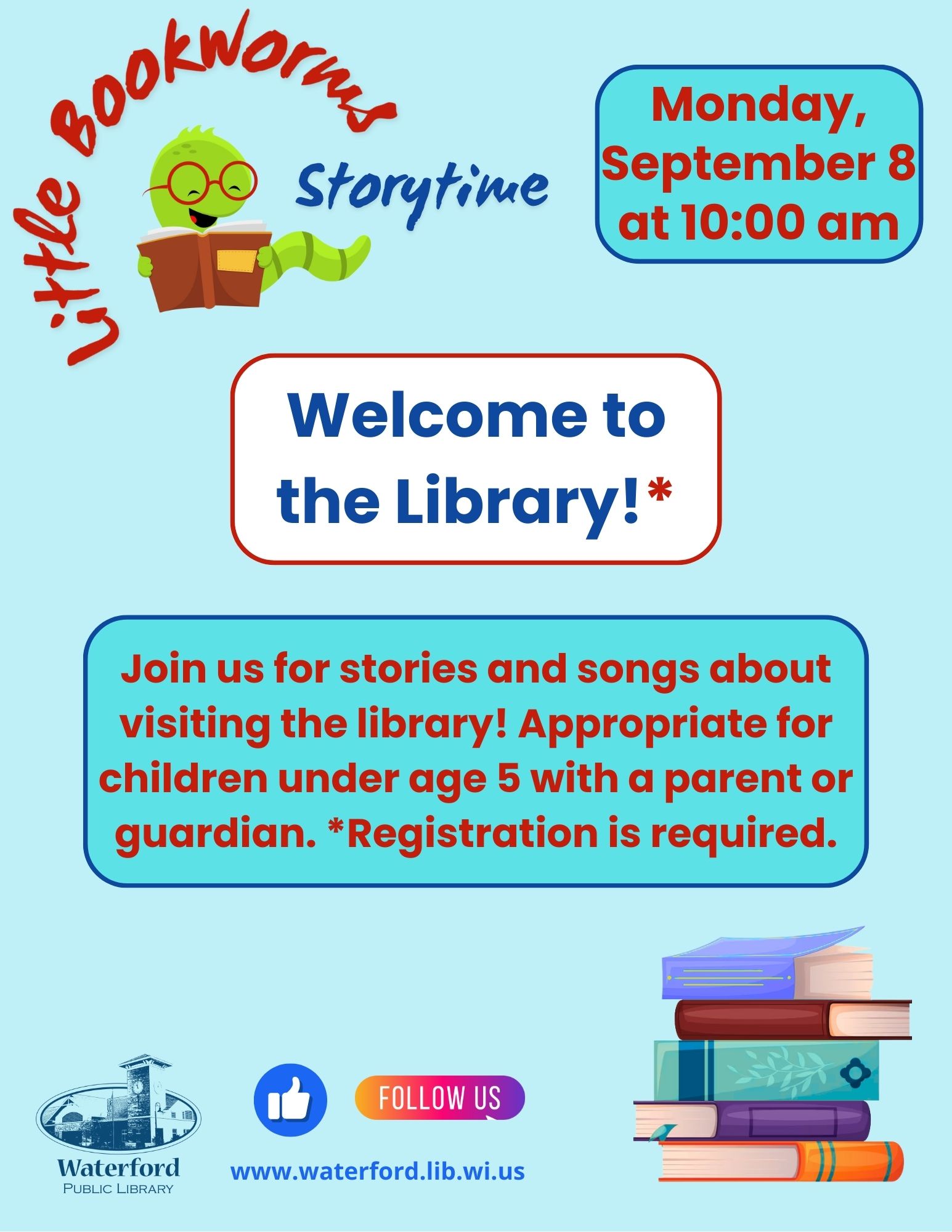 Little Bookworms: Welcome to the Library!*