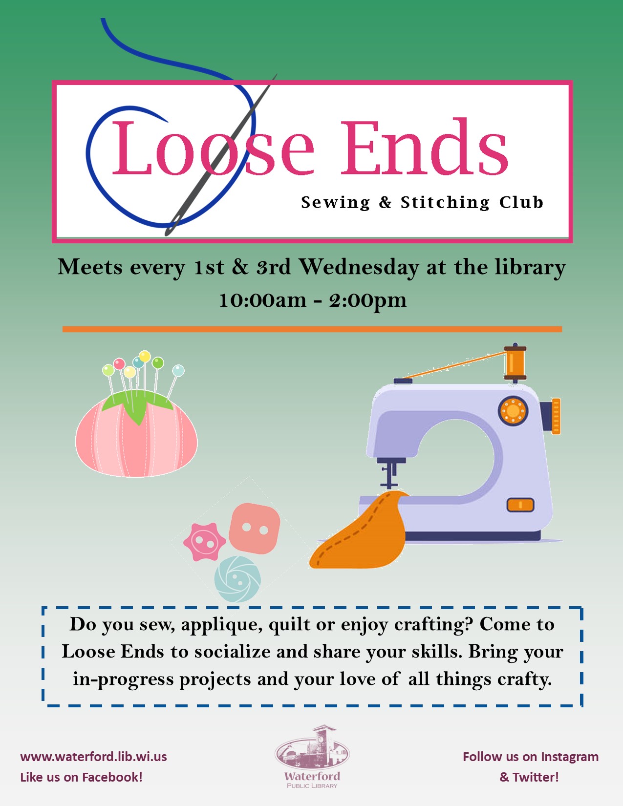 Loose Ends Sewing Group